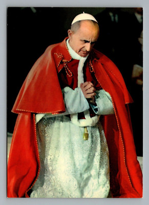 Postcard- Catholic Pope Paulus PP VI Vintage Postcard c1960 C6 | eBay