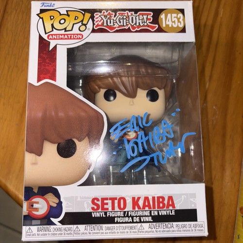 Eric Stuart Signed Seto Kaiba #1453 Yu-Gi-Oh! Funko Pop w/ COA | eBay