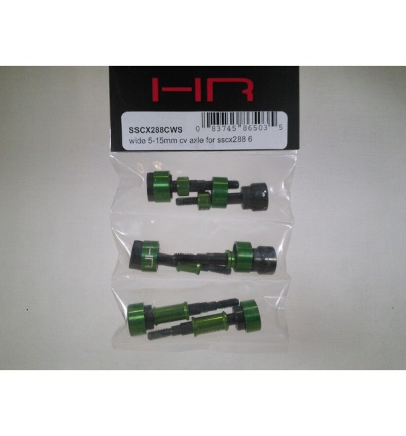 Hot Racing Axial AX10 SCX10 5-15mm Wheel Axle Set SSCX288CWS | eBay