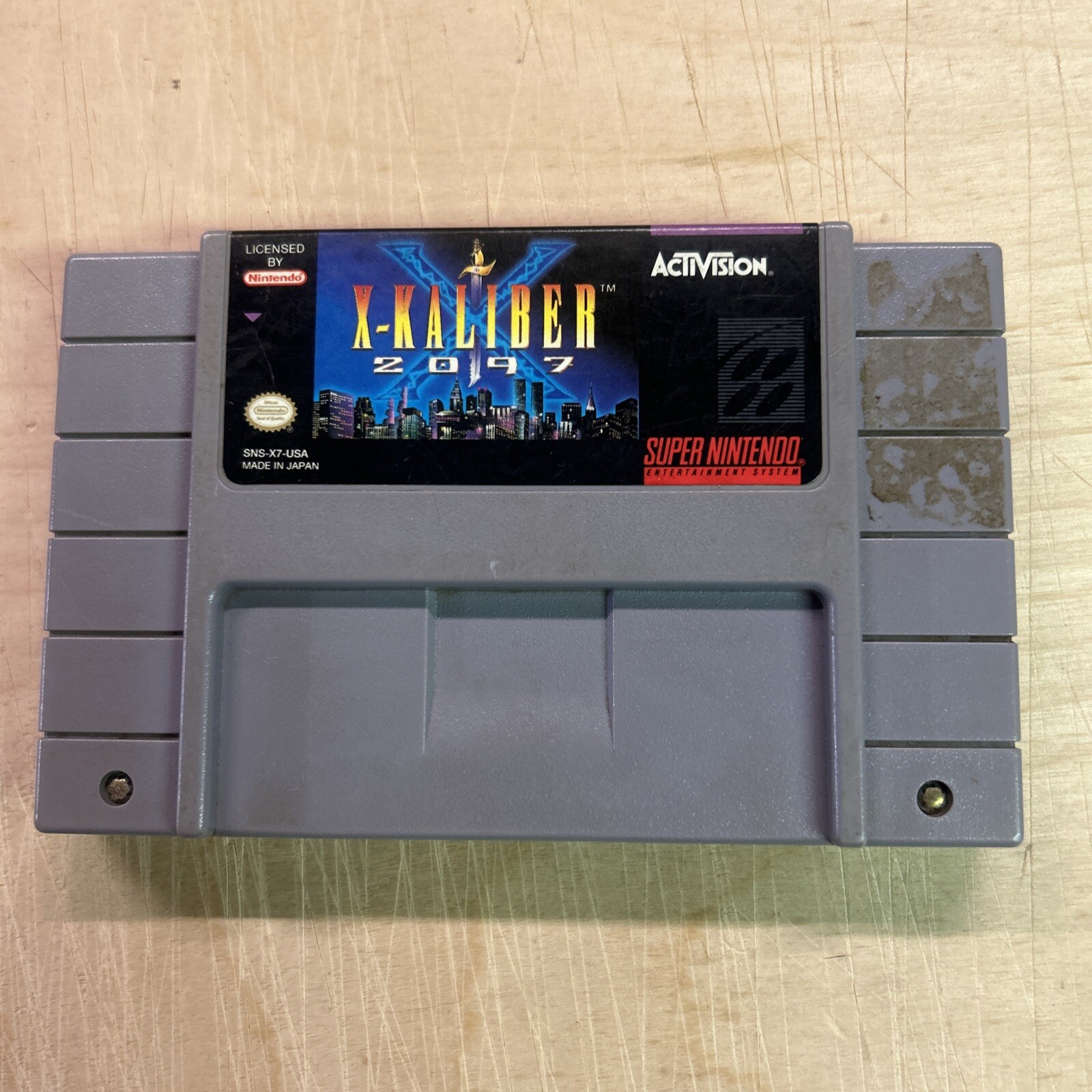 X-Kaliber 2097 SNES XCaliber2097 Super Nintendo | eBay