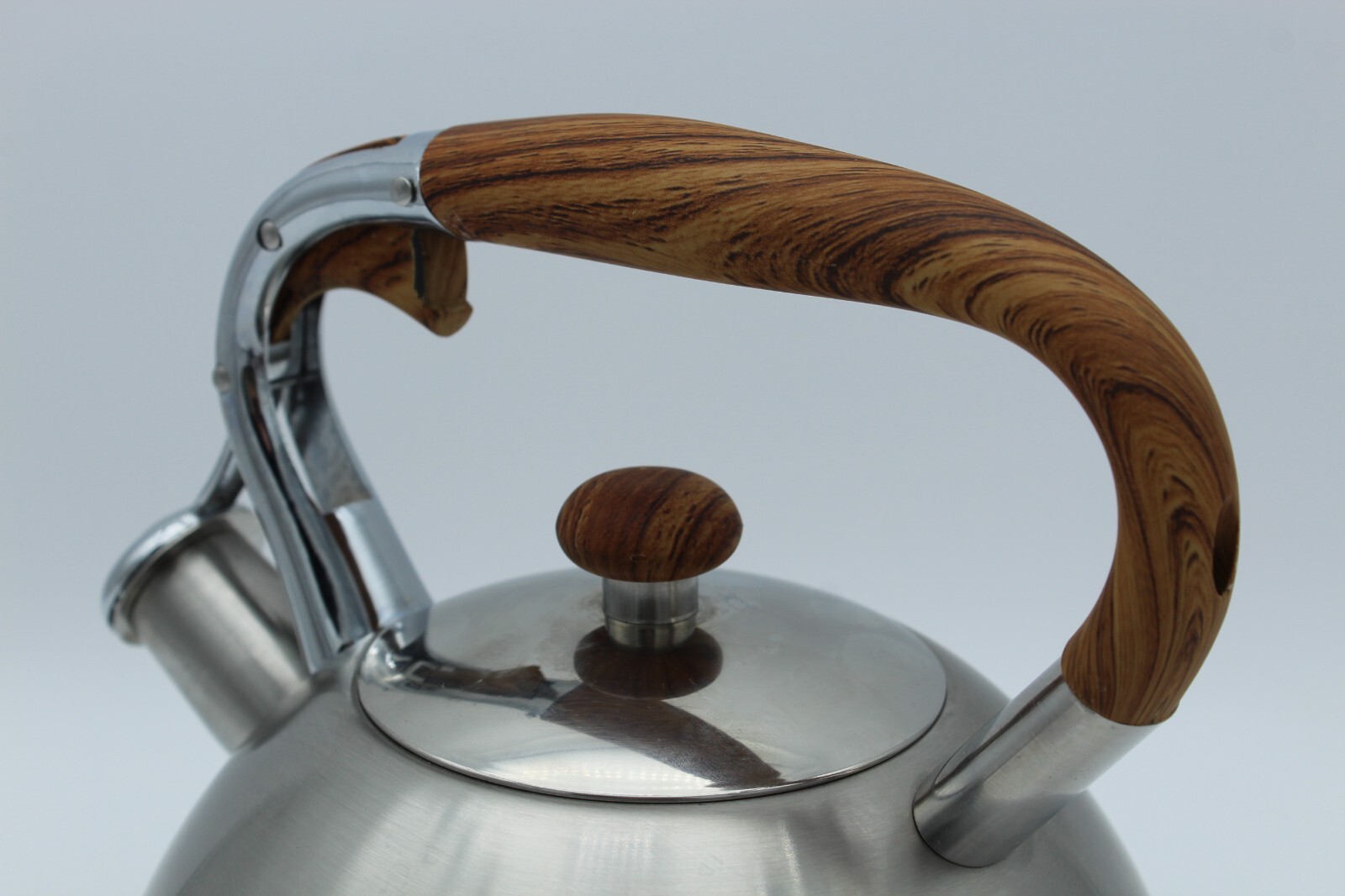 Masterclass Premium Collection Stainless Steel Tea Kettle Soft Touch ...