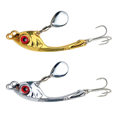10pcs/Lot Fishing Lures Metal Bait Crankbaits VIB Spinnerbaits Blade ...