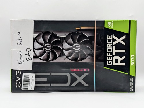 EVGA GeForce RTX 3070 8GB XC3 Black GPU w/Box *READ* | eBay