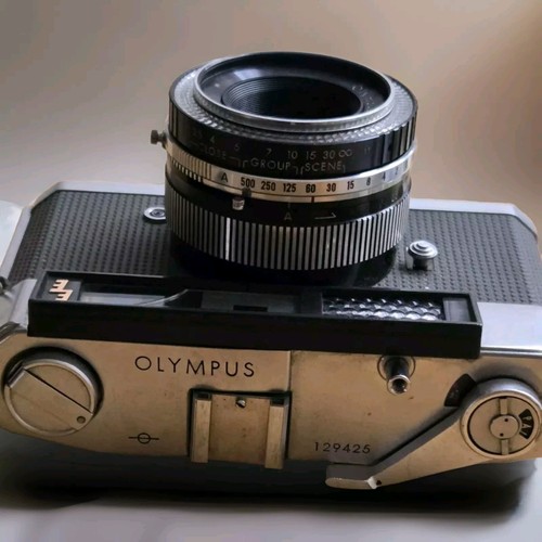 Vintage Olympus Auto Eye II EE Film Camera D Zuiko 43mm f2.5 Lens 1962 ...