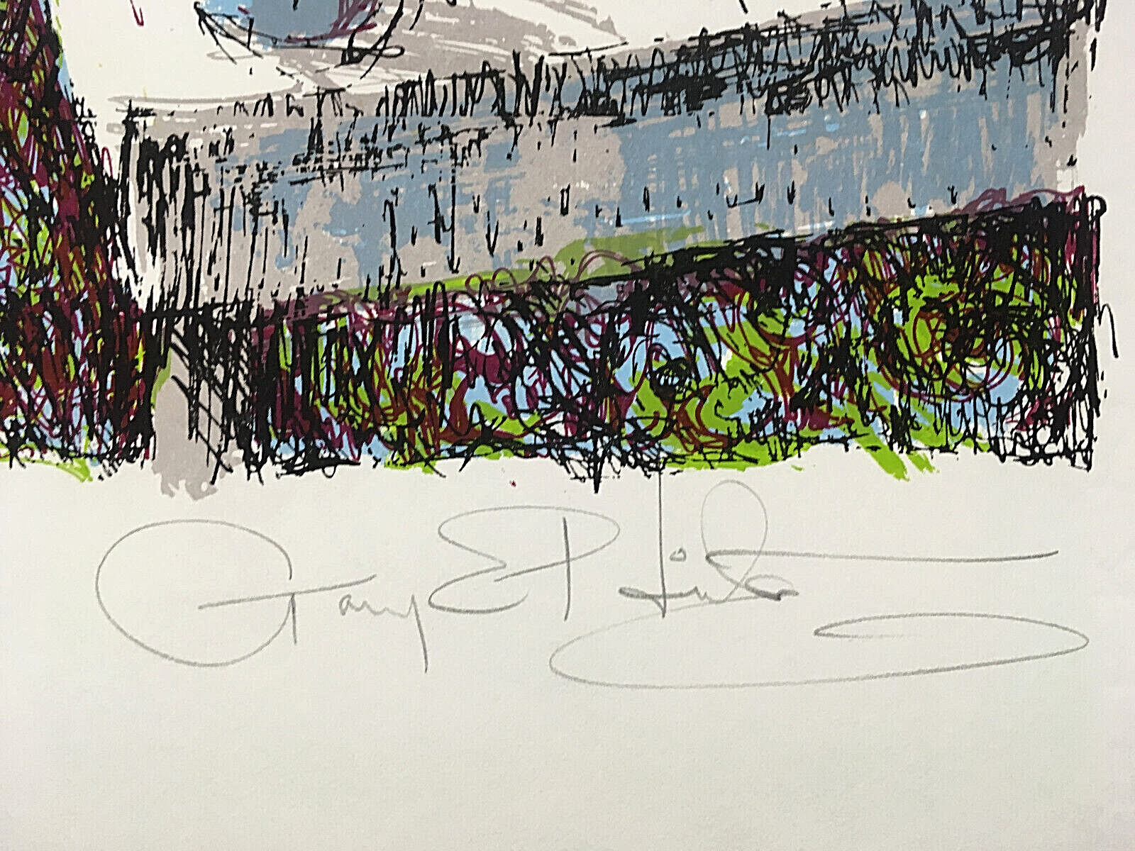 PRICE REDUCTION Gary Hinte "Artists Studio" Serigraph | eBay