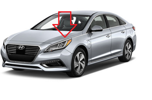 87771C1000 GENUINE Front Left Fender Chrome Molding For Hyundai Sonata ...