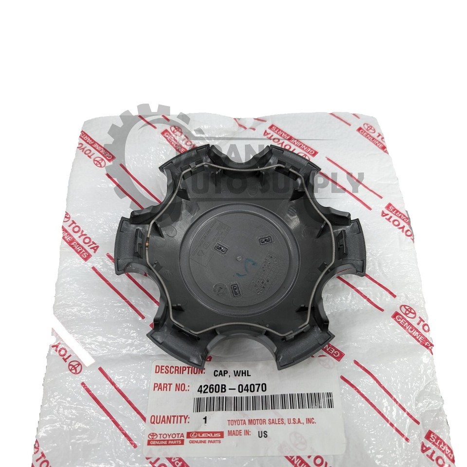 OEM GENUINE TOYOTA 2016-2019 TACOMA CHARCOAL WHEEL CENTER HUB CAP 4260B ...