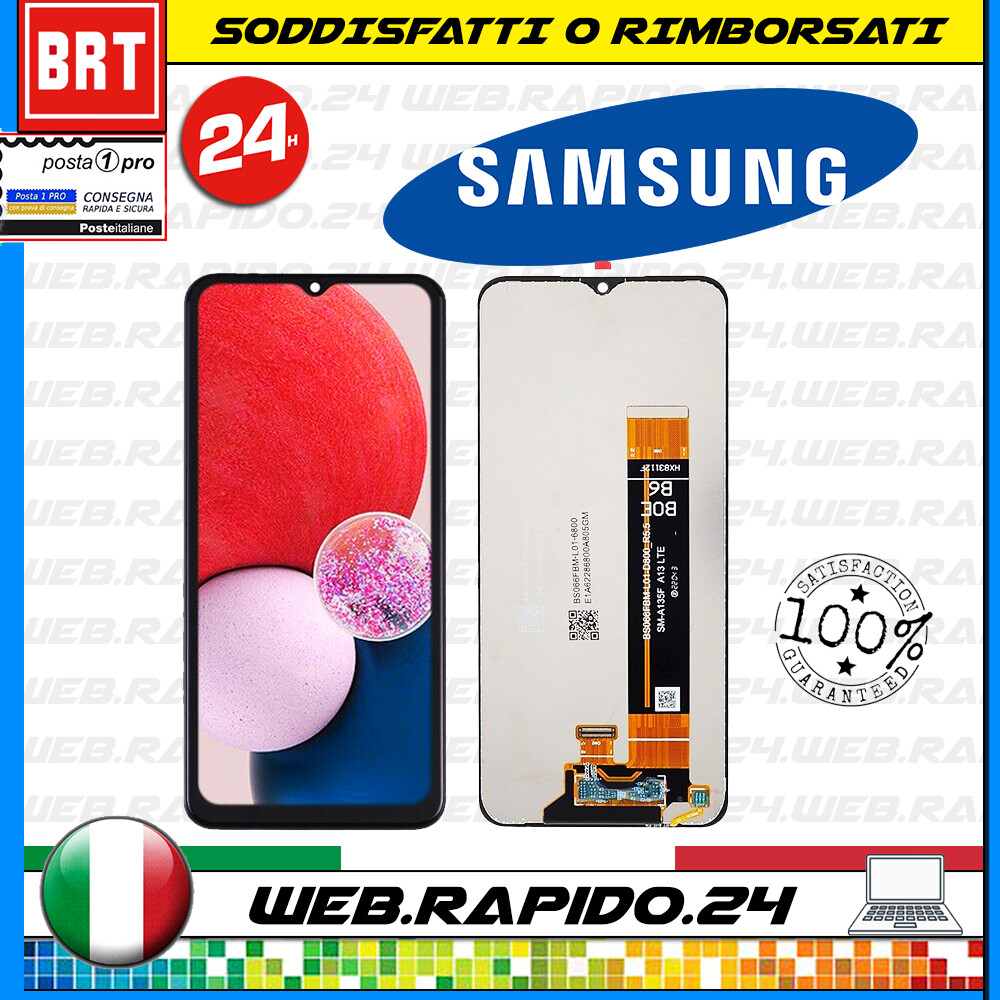 DISPLAY LCD+TOUCH SCREEN PER SAMSUNG GALAXY A13 4G 2022 SM-A137F BOE B6 ...