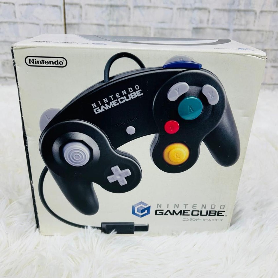 Nintendo GameCube Console Silver DOL-001 unit boxed with manual japan ...