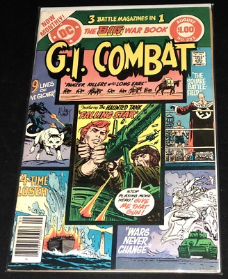 G.I. Combat #221 ☆☆ (DC) Haunted Tank - Joe Kubert Art - | eBay