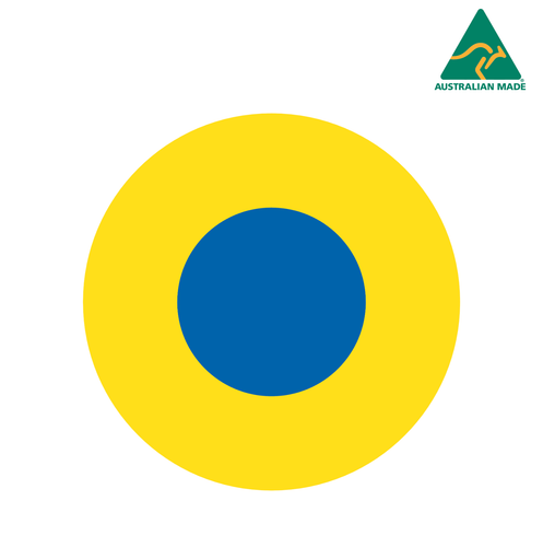 Ukrainian Air Force Roundel Vinyl Decal 12 cm | eBay
