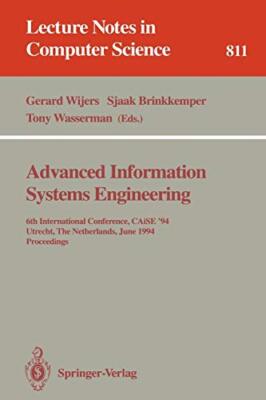 Advanced Information Systems Engineering: 6th Internatio... Paperback ...