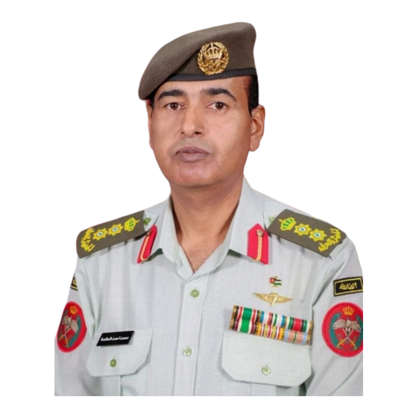 Jordanian Army Colonel Shoulder Rank Slides Rare Jordan Armed Forces | eBay