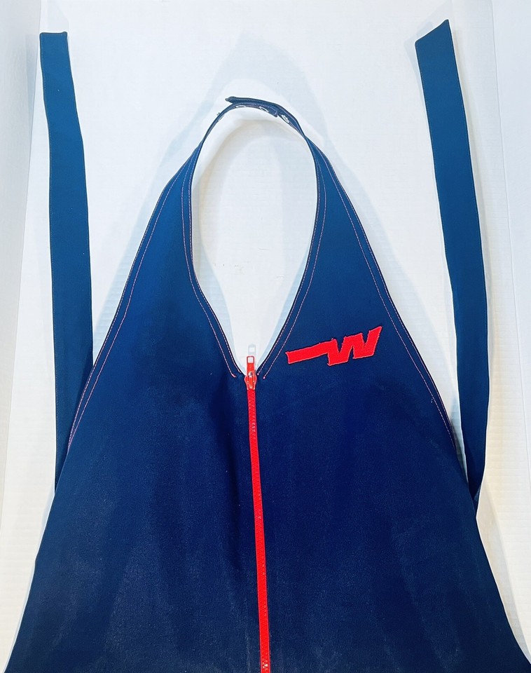 Vintage Western Airlines Stewardess Flight Attendant Uniform Dress 1970 ...