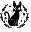 Jiji, Cat, Anime, Vinyl Decal,Sticker for Car,Laptops and more | eBay