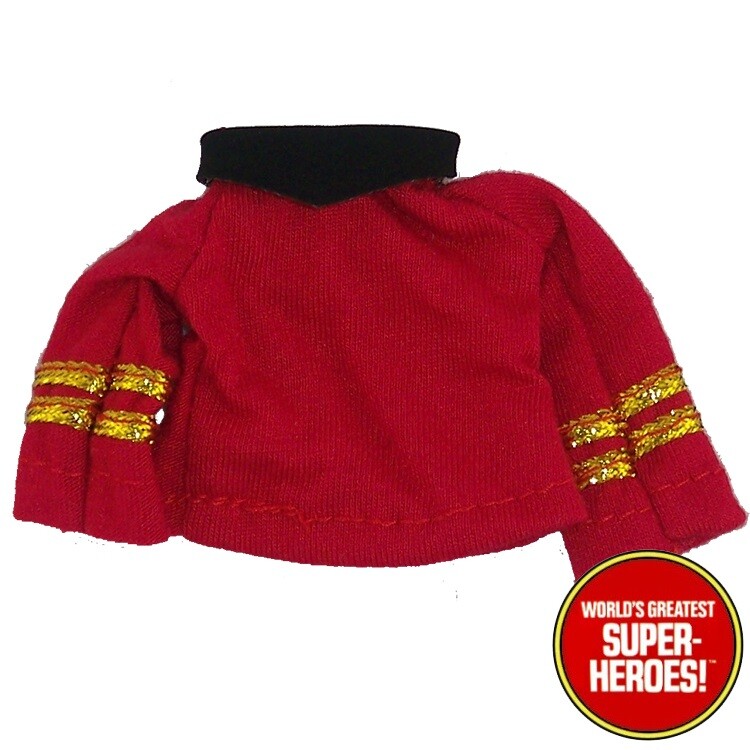 Mego Star Trek Scotty Red Shirt For 8” Action Figure Parts Lot | eBay