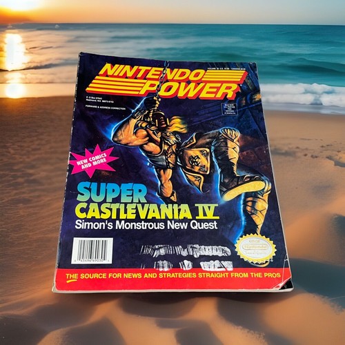 Nintendo Power Magazine Volume 32 January 1992 Attached Poster ...