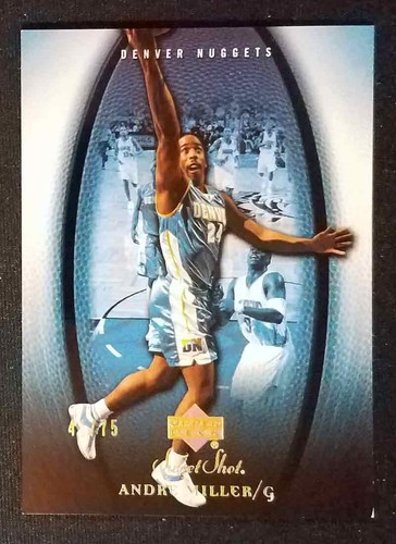 2005-06 Upper Deck Sweet Spot #24 Andre Miller Gold Spectrum /75 ...