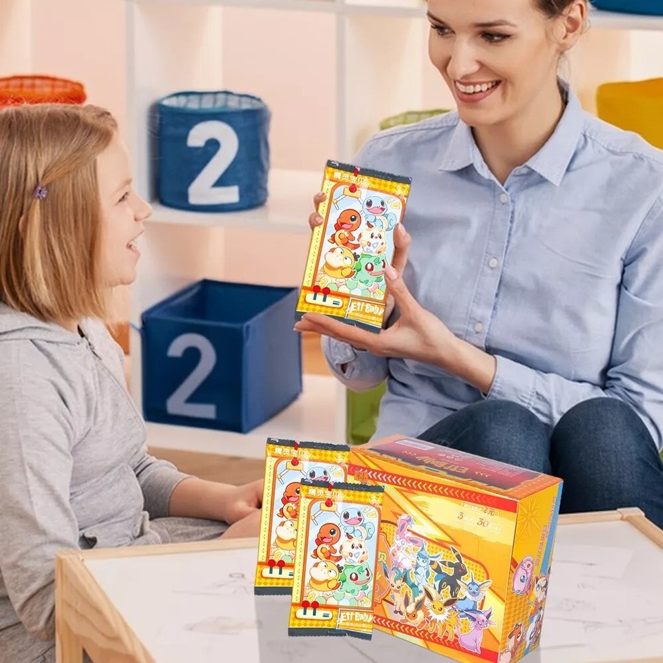 HOT Chinese Pocket Baby Eif Booster Box for Pokémon - 30 Packs Trading ...