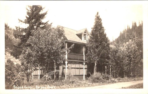 RPPC, Belden CA California BELDEN HOTEL Plumas County ROADSIDE ca1920's ...