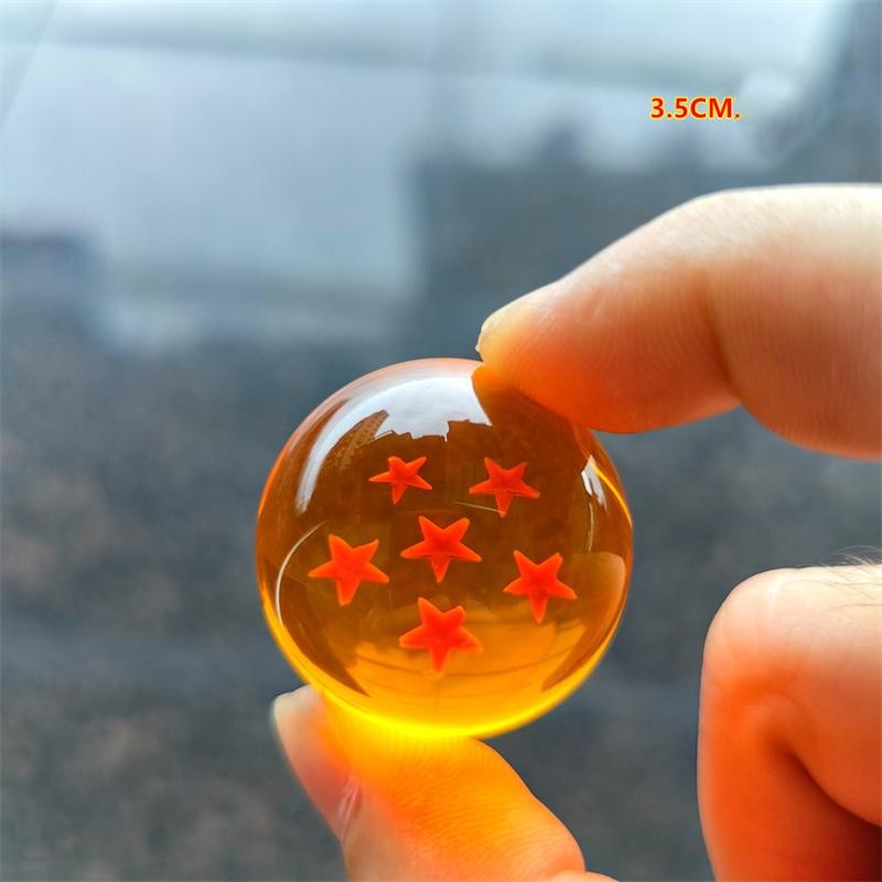 Anime Dragon Ball 7pcs/set 1:1 Crystal Ball Action Figure Toys Dbz ...