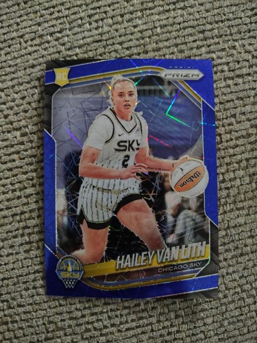 2025 Panini Prizm WNBA Hailey Van Lith #2 Blue Velocity | eBay