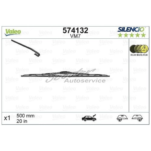 Scheibenwischer vorne rechts für Ssangyong Rexton-Rexton | 182588 | eBay.de