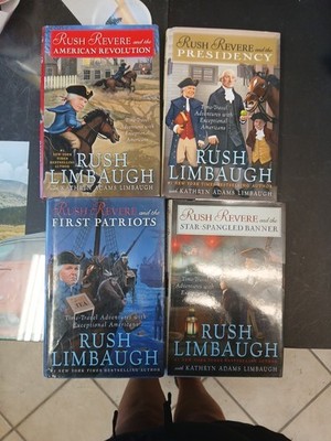 Rush Revere Set Books 1-4 by Rush Limbaugh Lot Hardcover Kids History ...