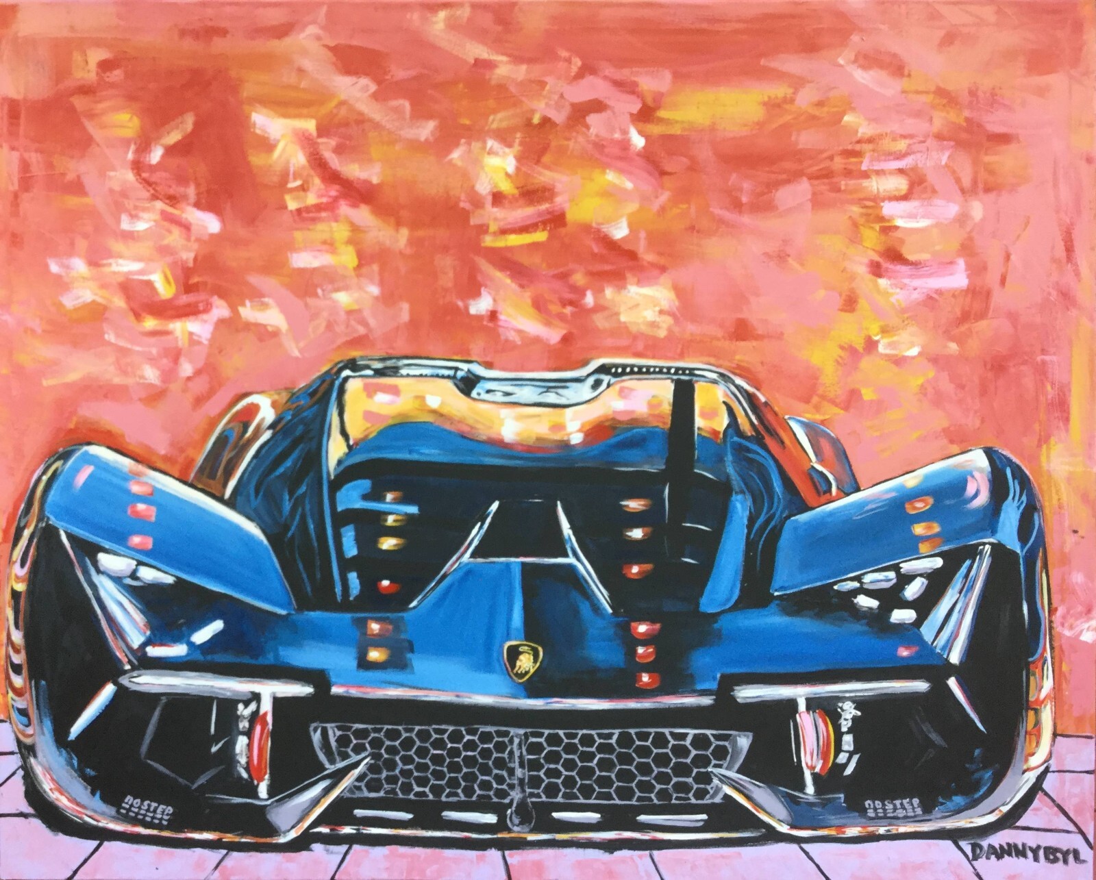 Buy 100 of my Original Art PAINTINGS Retired Artist DAN BYL Cigars ...