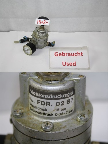 knocks precision pressure regulator FDR 02 B7 precision pressure ...