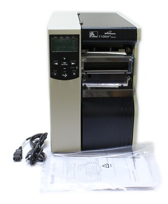 Zebra Technologies 110XI4 4" DT/TT Printer RFID Ready 300 DPI 113-801 ...