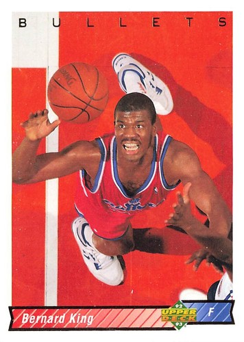 1992 Upper Deck #286 Bernard King Washington Bullets | eBay