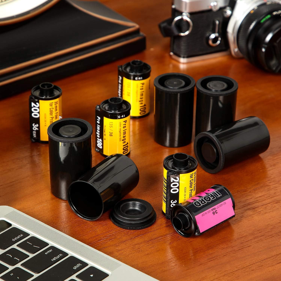 35Mm Caliber Plastic Film Canisters -20Pcs（Black ） | eBay