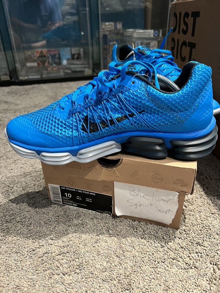 Unreleased NEW Nike sample shoes size 10 Lunar Sprints Royal Blue ...