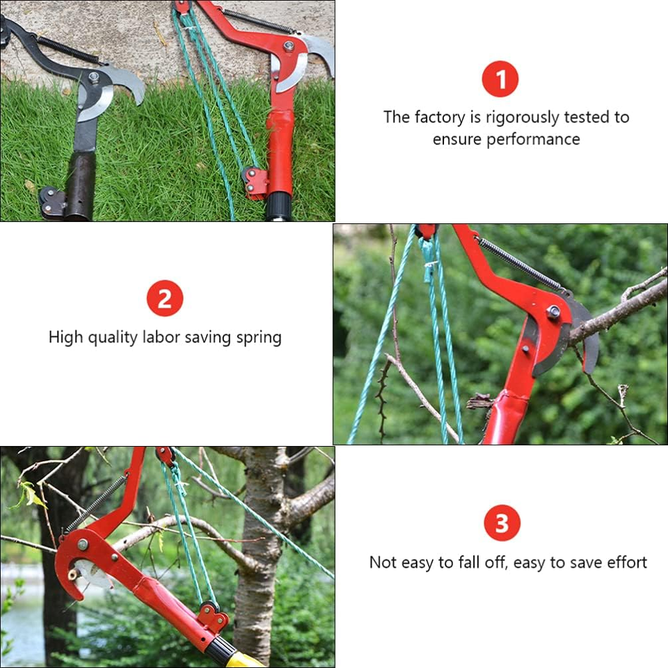 Tree Pruner Manual Pole And Tree Pruner Harvester Gardening Trimming ...