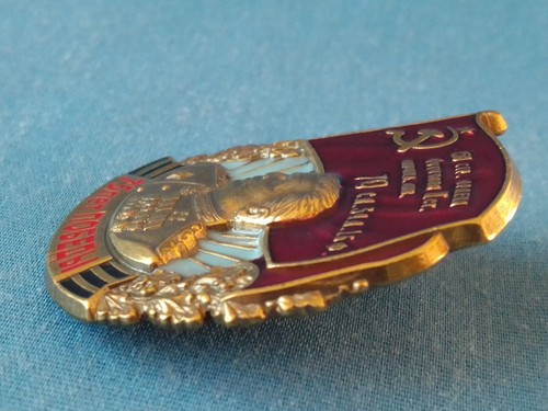 Pin. Badge. 75 years of Victory. Stalin. Participant of the Victory ...