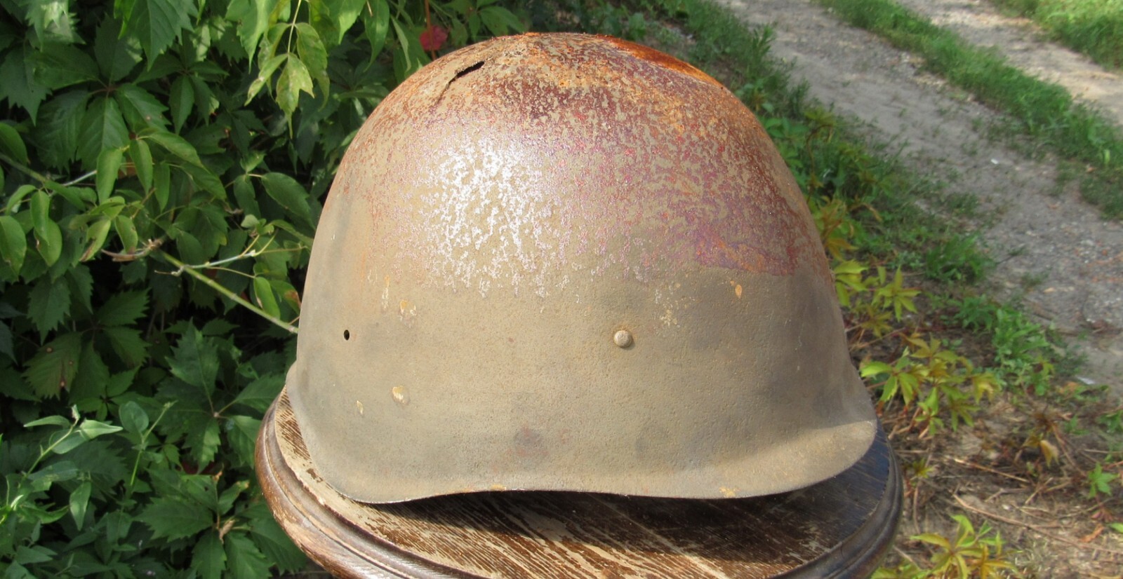 Original-Authentic WW2 WWII Relic Soviet Red Army helmet "Ssh40 "six rivets" #22 | eBay