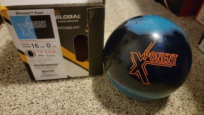 900 Global Xponent Pearl Bowling Ball 1st Quality | 16 Pounds | 2.5-3" Pin | eBay