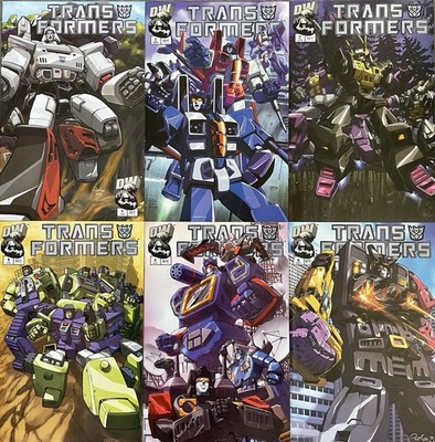 Transformers Generation 1 #1,2,3,4,5,6 (2002) Complete Set Cover B ...