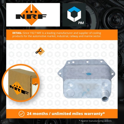 Oil Cooler fits BMW 525 E60, E61 3.0D 07 to 08 NRF 11427788462 Quality ...