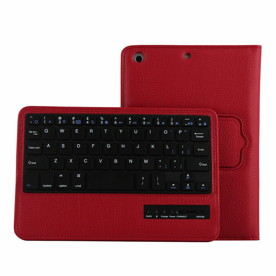 Wireless Bluetooth Keyboard Leather Smart Case Cover Universal iPad ...
