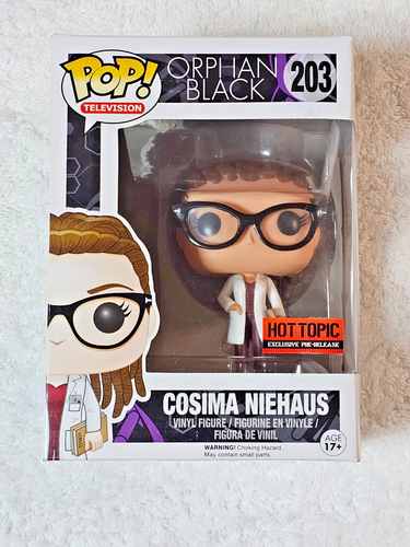 Orphan Black Funko POP! TV Cosima Niehaus Vinyl Figure #203 Hot Topic ...