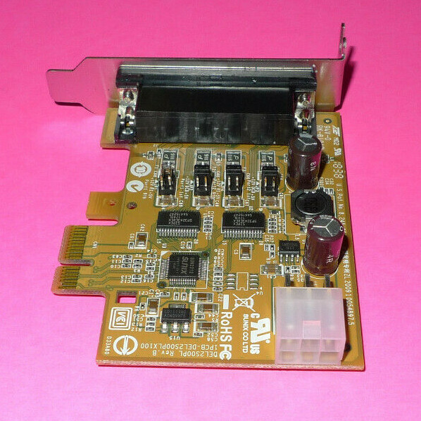 GENUINE Dell 2 Port DEL2S00PL 1PCB-DEL20S00PLX100 Serial Card Assembly ...