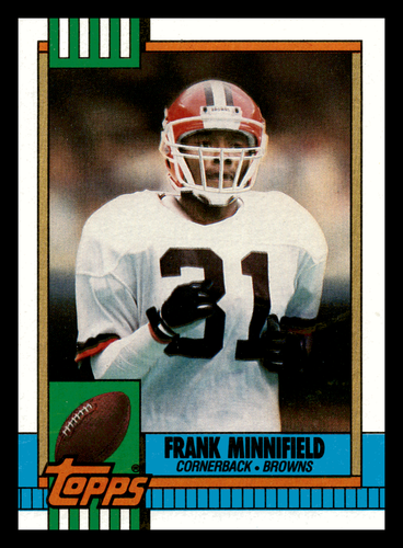 1990 Topps Frank Minnifield Cleveland Browns #159 NM-MINT | eBay