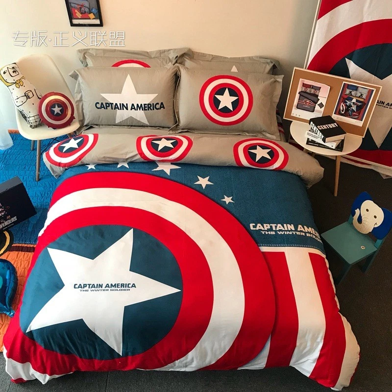 Captain America Bed Sheets