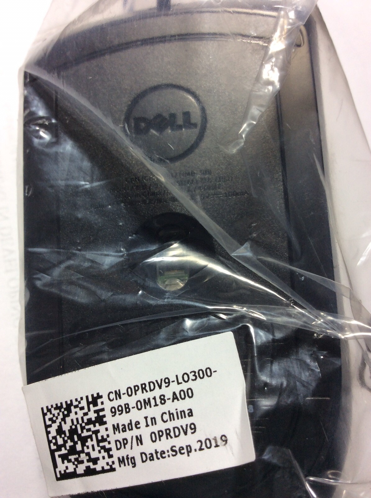 Lot Of 2 New DELL Optical USB Wired Scroll Mouse CN-OPRDV9-LO300-96J ...