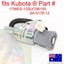 fits Kubota Fuel ShutOff Solenoid Flame Out Stop 17520-60013 FSS0003 ...