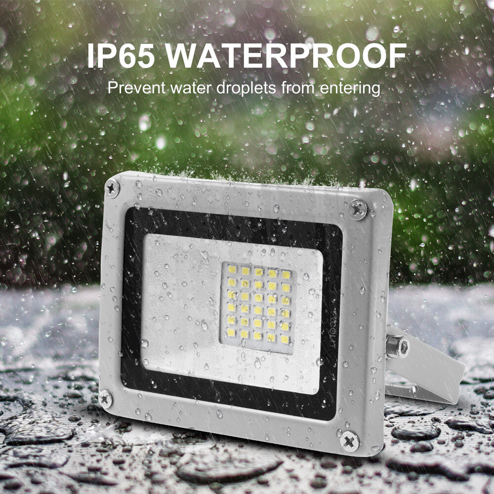 LED Flood Light 12V 10W 20W 30W Watt Spotlight Security Yard Garden ...