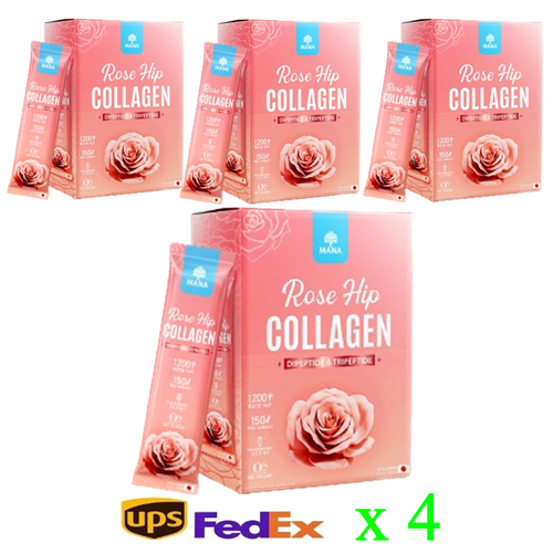 Mana Rose Hip Collagen Beauty Supplement Skin Care 7 Sachets x 4 | eBay