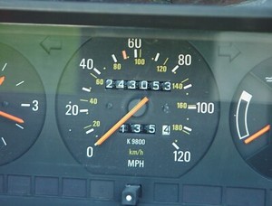 Volvo 240 Instrument Cluster K9800 1989 DL WAGON 243,053 Miles. | eBay